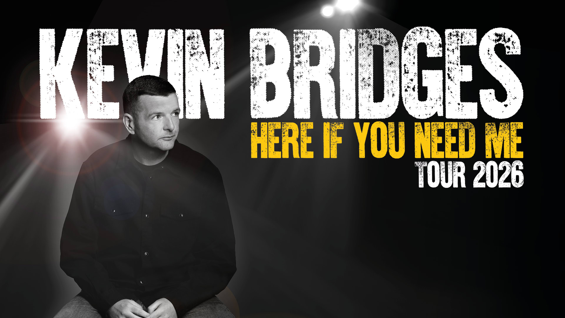 Kevin Bridges: Here If You Need Me Tickets | Bristol Hippodrome in Bristol | ATG Tickets